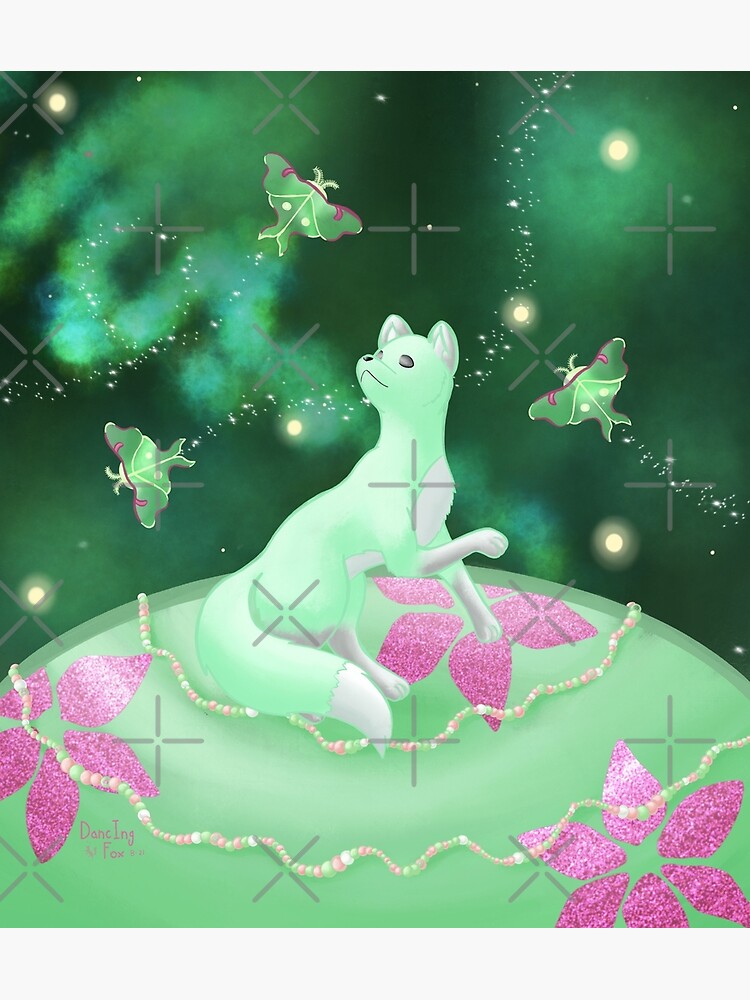 "Luna Fox" Poster for Sale by DancingFoxArt | Redbubble