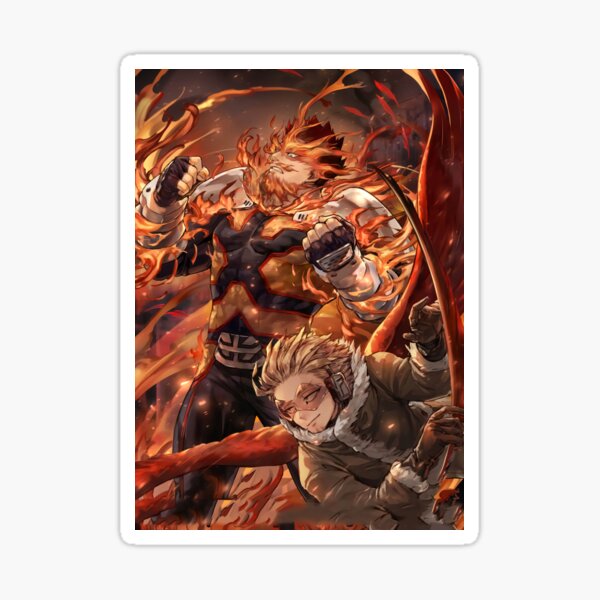 "Hawks My Hero Academia Artwork" Sticker for Sale by freddiecatt ...