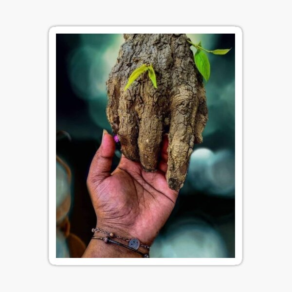 "Help trees,love nature" Sticker for Sale by Pantelis-design | Redbubble