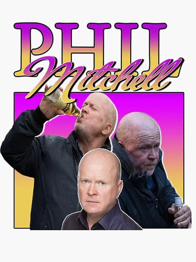 "Phil Mitchell" Sticker for Sale by tumiarenaofvalo | Redbubble