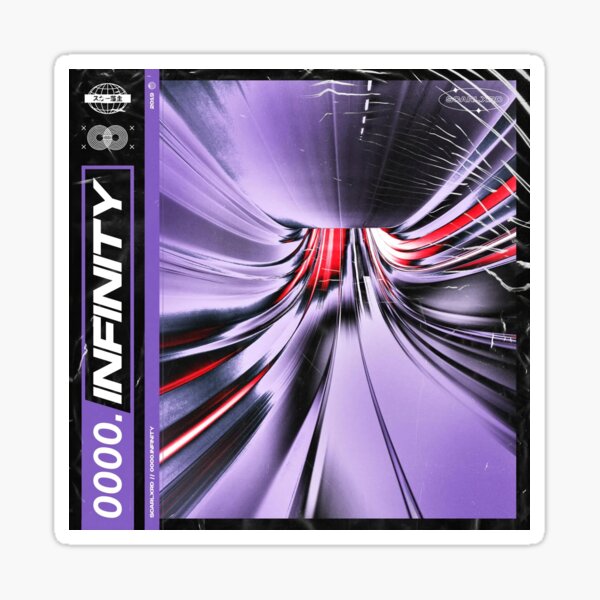 "SCARLXRD - INFINITY" Sticker for Sale by maxellkickelc | Redbubble