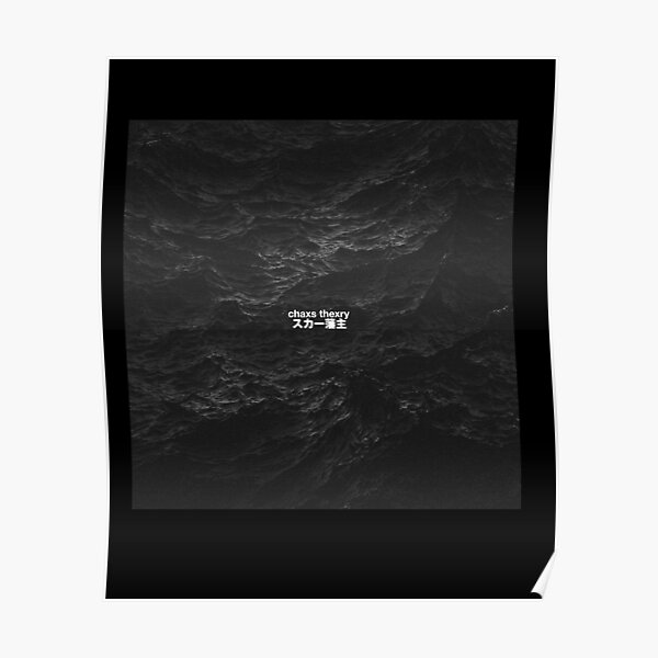 "Scarlxrd Chaxsthexry Album Cover" Poster for Sale by maxellkickelc ...