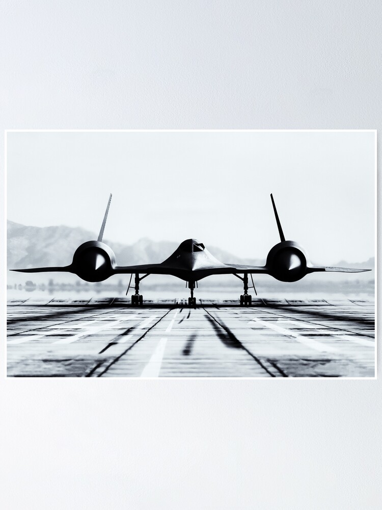 "SR-71 Blackbird" Poster for Sale by Gallery-27 | Redbubble