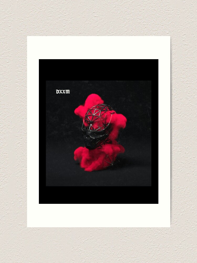 "Scarlxrd Dxxm Album Cover" Art Print for Sale by maxellkickelc | Redbubble