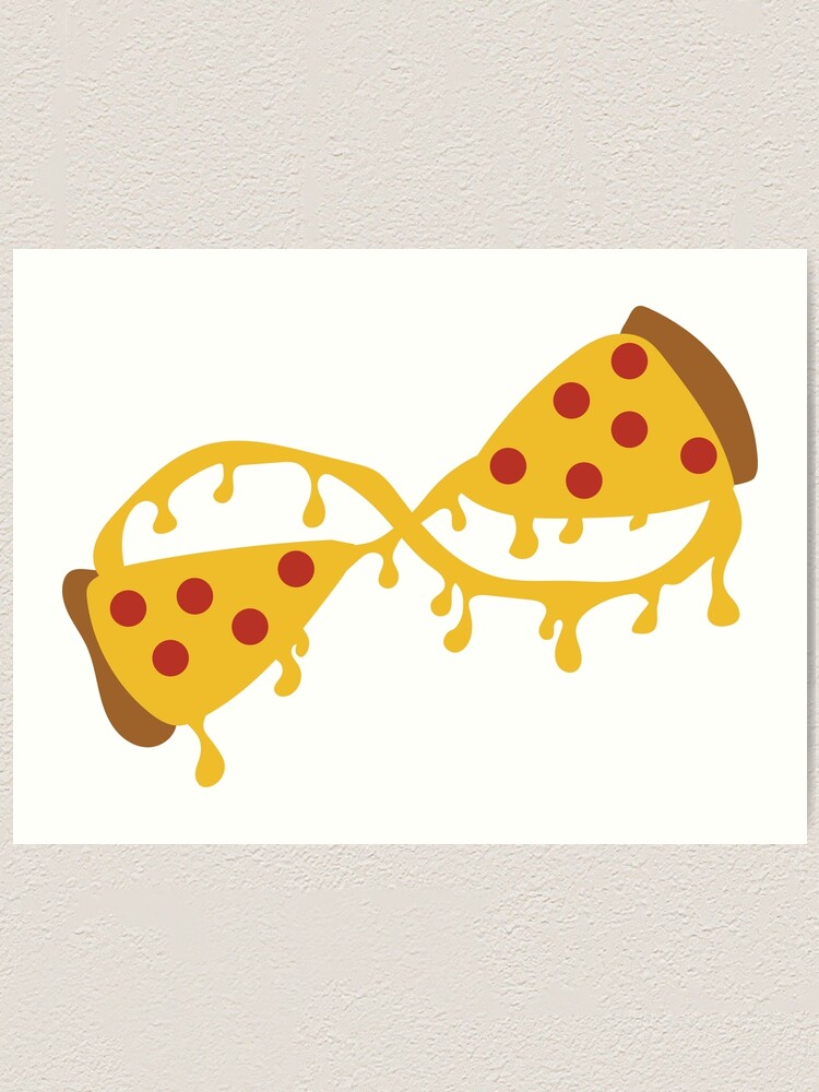 "Infinity Pizza" Art Print by relkcruts | Redbubble