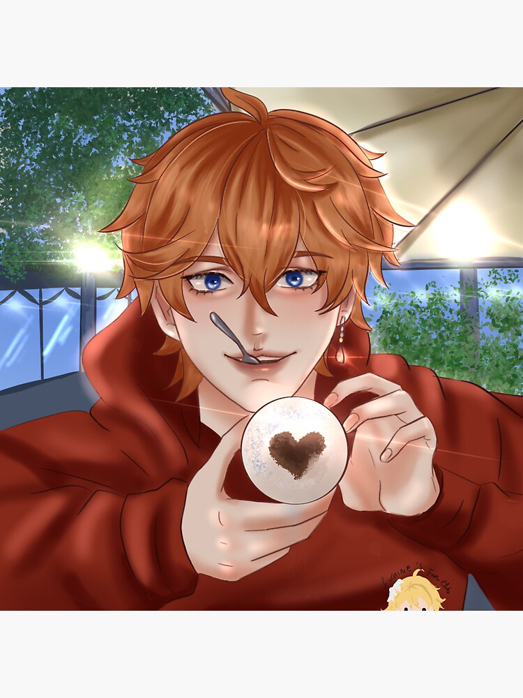 "Childe" Sticker for Sale by valkyrieeeeart | Redbubble