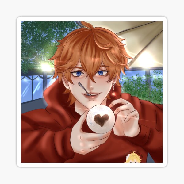 "Childe" Sticker for Sale by valkyrieeeeart | Redbubble