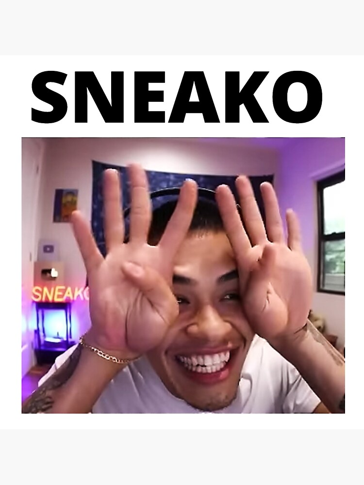 "Sneako Youtuber" Sticker for Sale by Yayztie-Mclovin | Redbubble