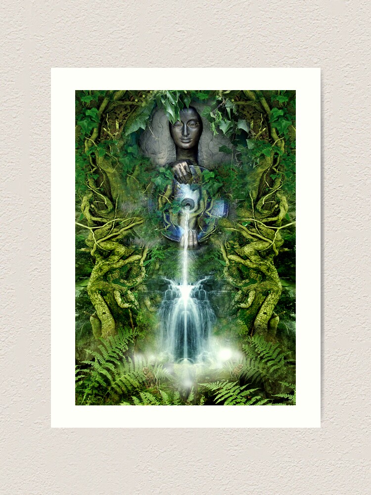 "Sacred Spring" Art Print by AngelaBarnett | Redbubble