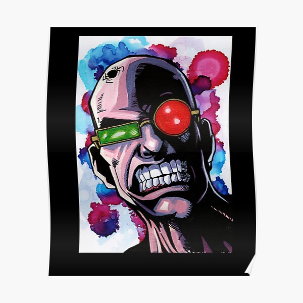 "Spider Jerusalem inspired art Transmetropolitan Graphic" Poster for ...