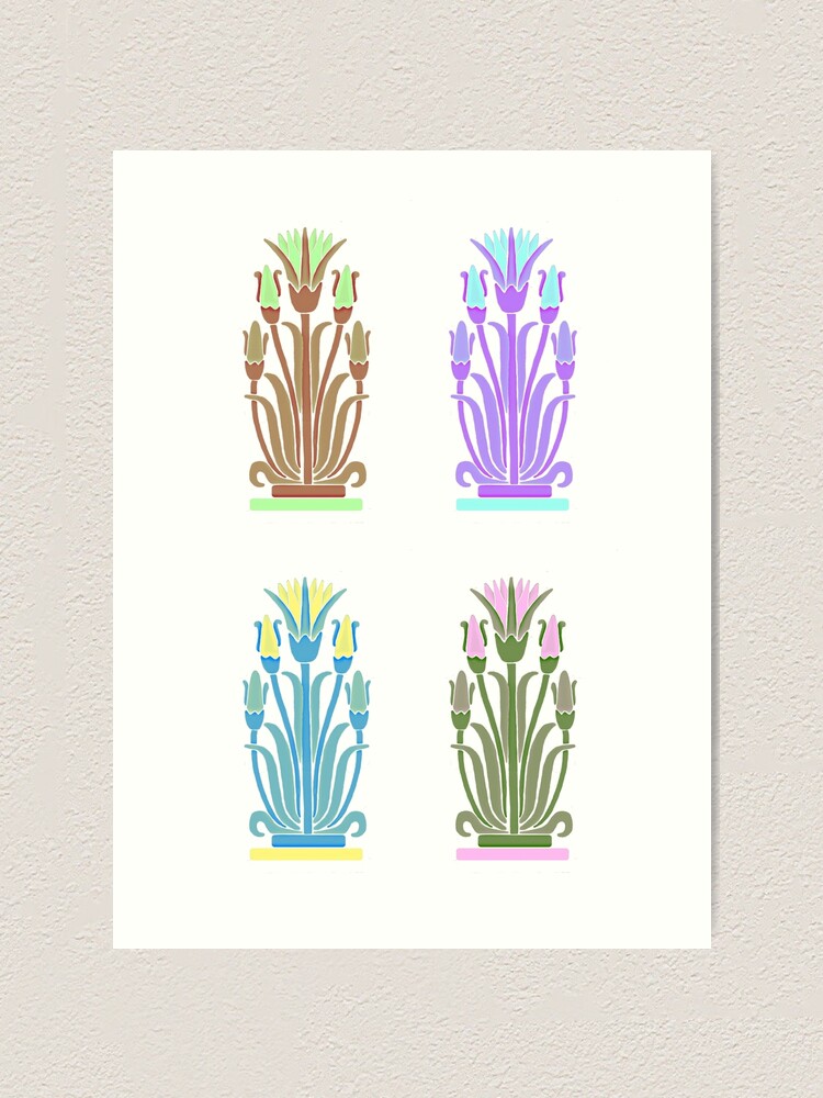 "pharaonic lotus flower, pop art inspiration, street art Egypt" Art ...