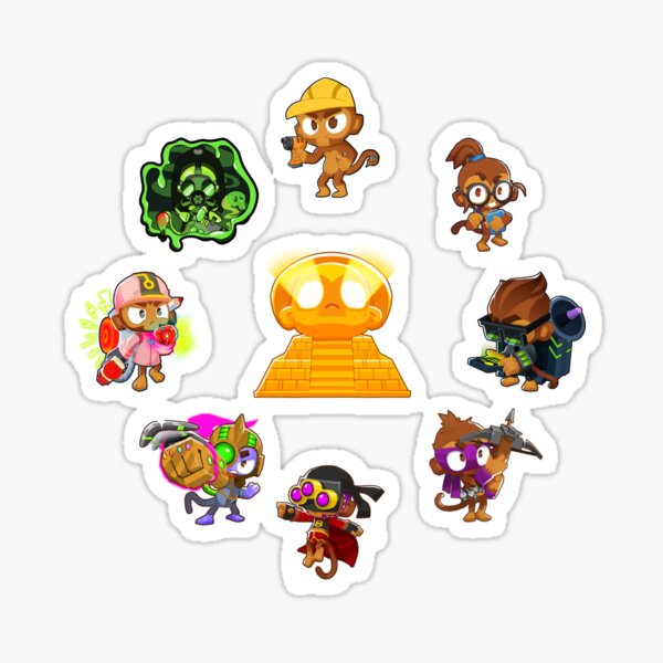 "The Bloons Td 6 Pack" Sticker for Sale by LophiaLizaraga | Redbubble