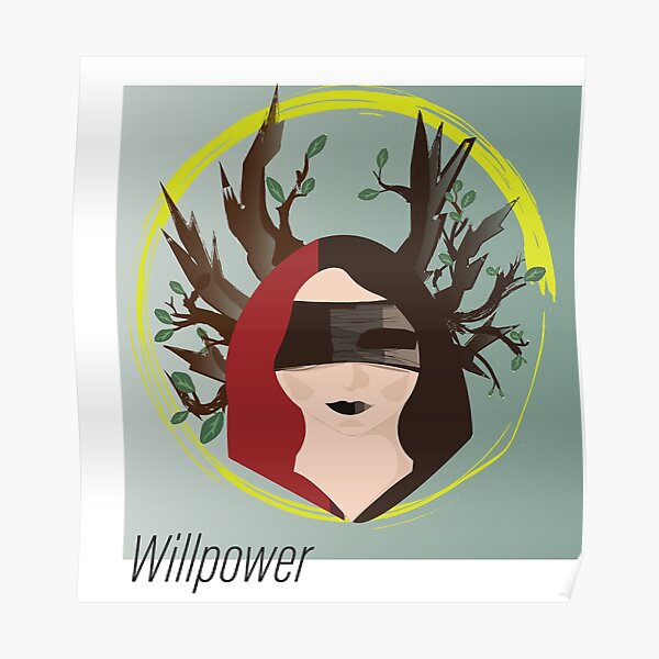 "girl art Strength of will,willpower" Poster for Sale by Gruzskaya-A ...