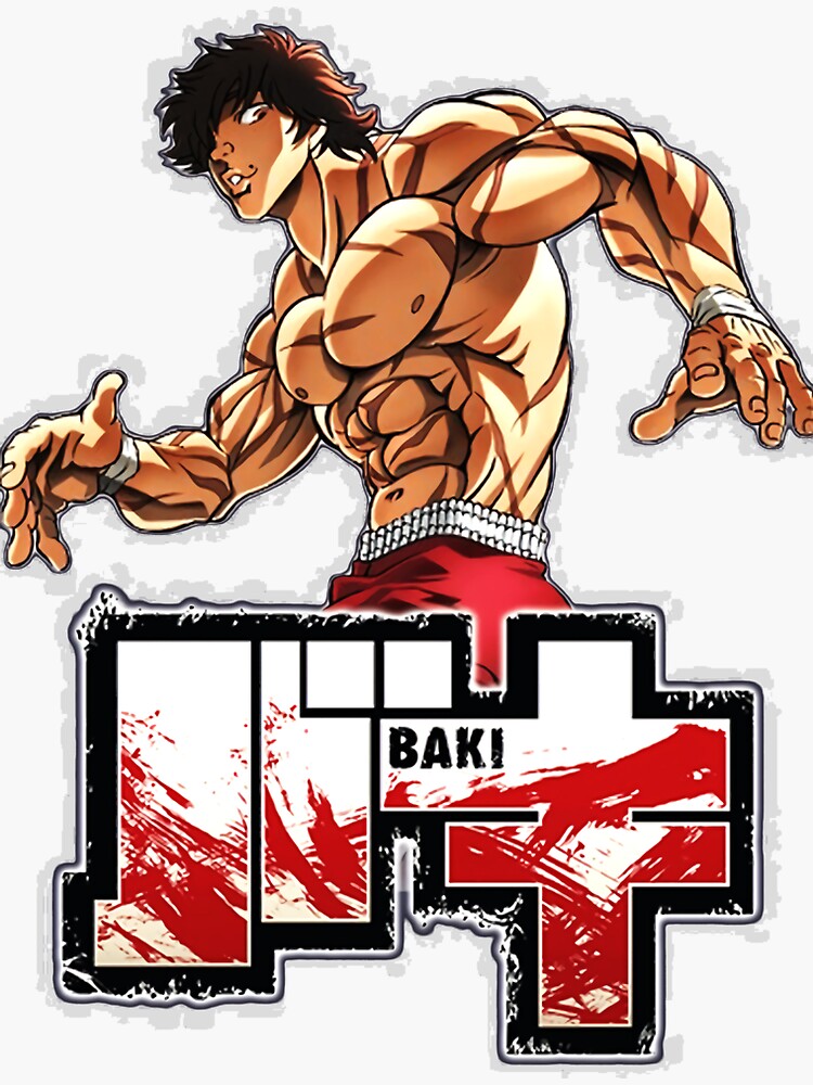 "baki" Sticker for Sale by selviswarati | Redbubble