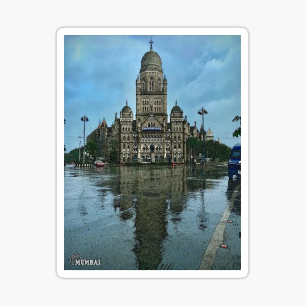 "Mumbai India City" Sticker for Sale by PostersStickers | Redbubble