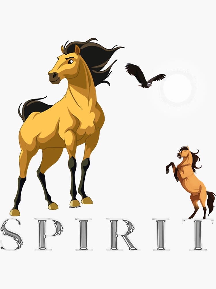 Pegatina «Spirit: El corcel indomable» de CANDY-CASHOP | Redbubble