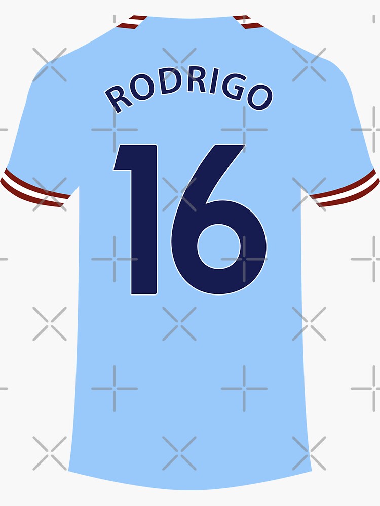 "Rodri - City 22" Sticker for Sale by OnTargetSports | Redbubble