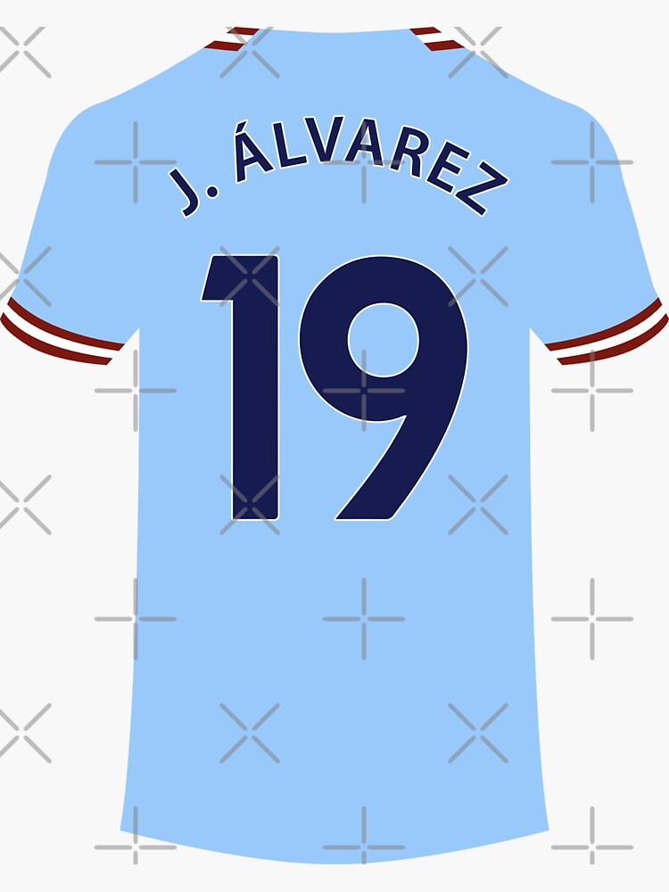 "Julian Alvarez - City 22" Sticker for Sale by OnTargetSports | Redbubble