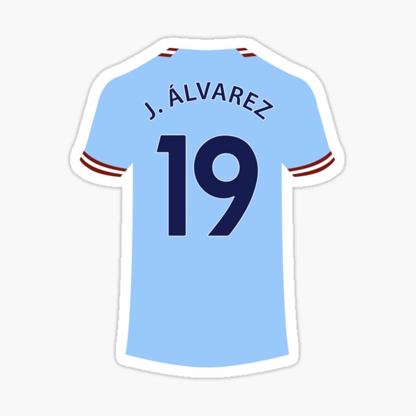 "Julian Alvarez - City 22" Sticker for Sale by OnTargetSports | Redbubble