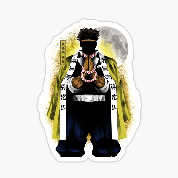 "Gyomei Hashira - Dark Shadow" Sticker for Sale by thomatt8uh | Redbubble