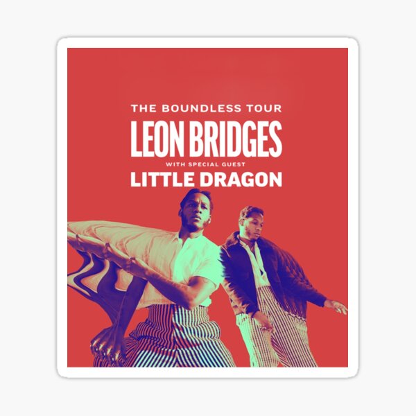 "Leon Show Bridges Good World Tour 2022 " Sticker for Sale by ...