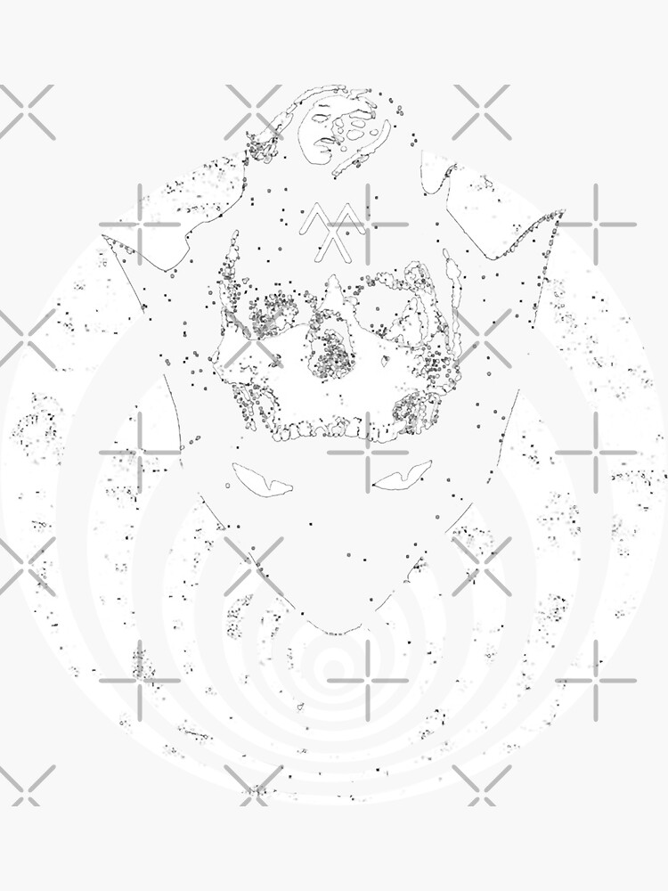 "Inspiration For Generations Mumet Uncle Distressed Cool" Sticker for ...