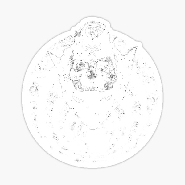 "Inspiration For Generations Mumet Uncle Distressed Cool" Sticker for ...