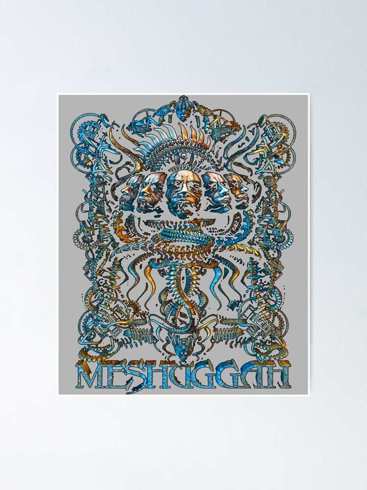 Póster «Inspiración para generaciones Nuevo logotipo Meshuggah Band ...