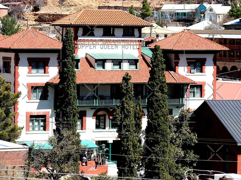 "Copper Queen Hotel, Bisbee, Arizona" by Kimberly Miller | Redbubble