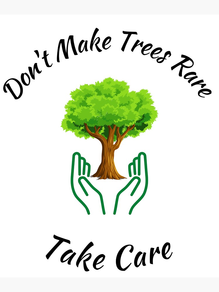 "Trees conservation " Sticker for Sale by ColorsCrafts | Redbubble