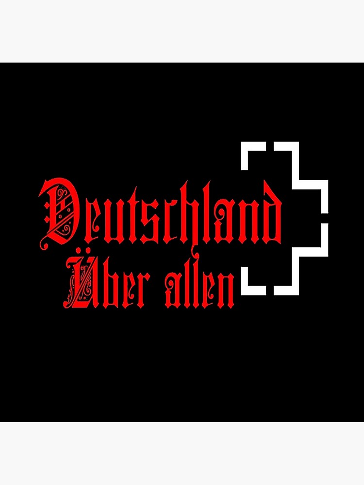 "Gank rock Rammstein German Neue Deutsche Härte band" Poster for Sale ...