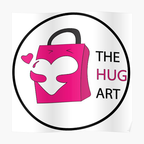 "The Hug art" Poster for Sale by TheHugArt | Redbubble