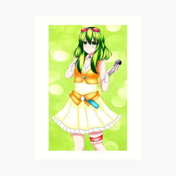 "Gumi (Vocaloid)" Art Print by Mochichansenpai | Redbubble