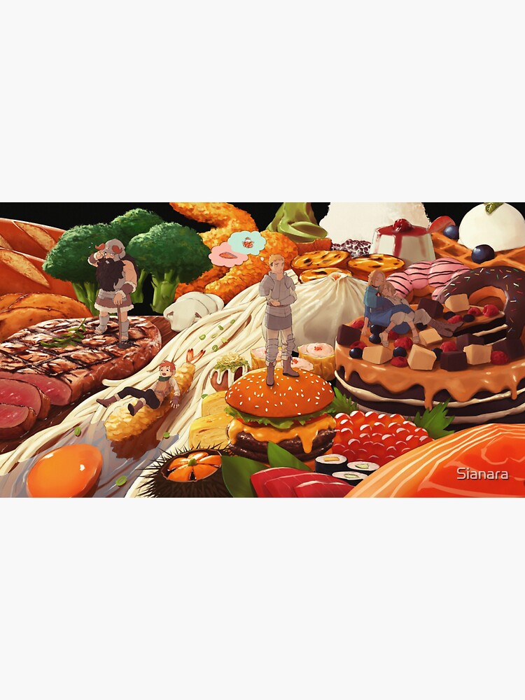 "Delicious Anime Food" Sticker for Sale by Sianara | Redbubble