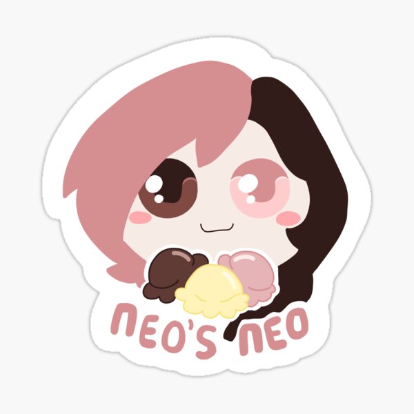 "Neo's Neo!" Sticker for Sale by Flannibal | Redbubble