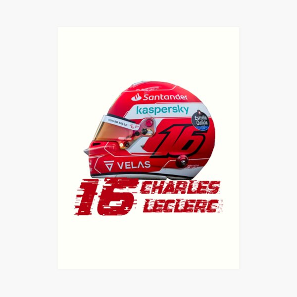 "charles leclerc logo" Art Print for Sale by HailieCherry | Redbubble