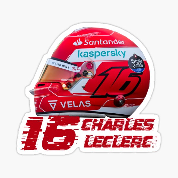 "charles leclerc logo" Sticker for Sale by HailieCherry | Redbubble