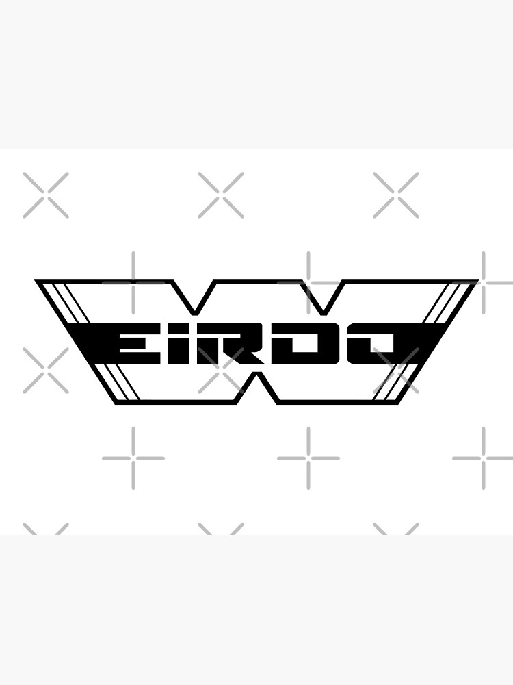 "WEIRDO - Logo - White with black lettering - White " Poster for Sale ...