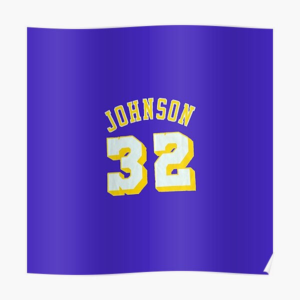 "Magic Johnson" Poster for Sale by bxlart | Redbubble