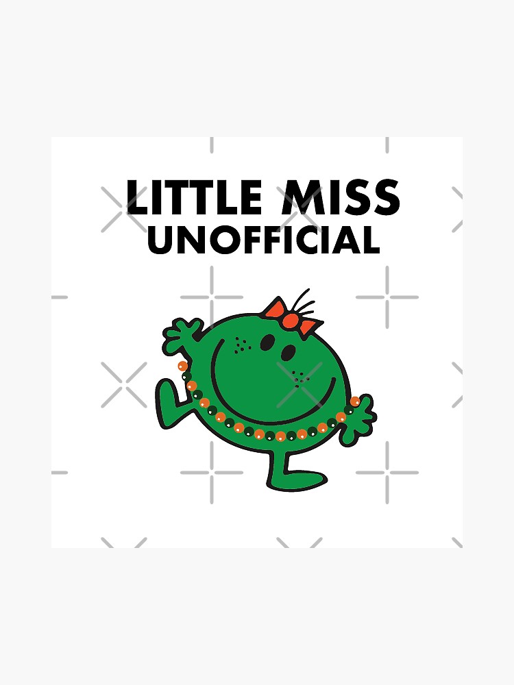 "UIUC Little Miss Unofficial " Sticker for Sale by kachalskayalina ...