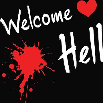 "Touhou Project - Welcome Hell" Essential T-Shirt for Sale by MTBKairyu | Redbubble
