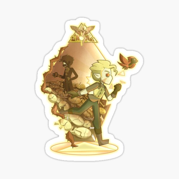 "Hunter the Legend" Sticker for Sale by EchoMiko | Redbubble