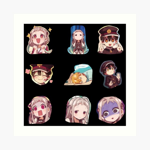 "Toilet Bound Hanako Kun Pack 01" Art Print for Sale by Mark-Douglas ...