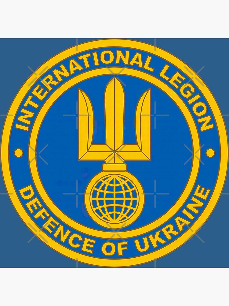 "International Legion of Territorial Defense of Ukraine Emblem" Art ...
