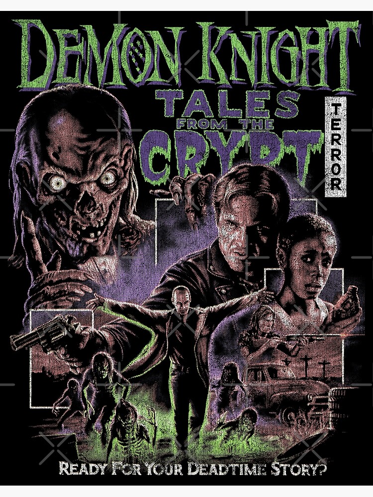 "Demon Knight, Tales from the crypt, horror" Poster for Sale by ...