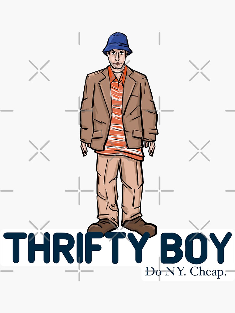 "Thrifty Boy - Nathan Fielder" Sticker for Sale by DayOffVillage ...