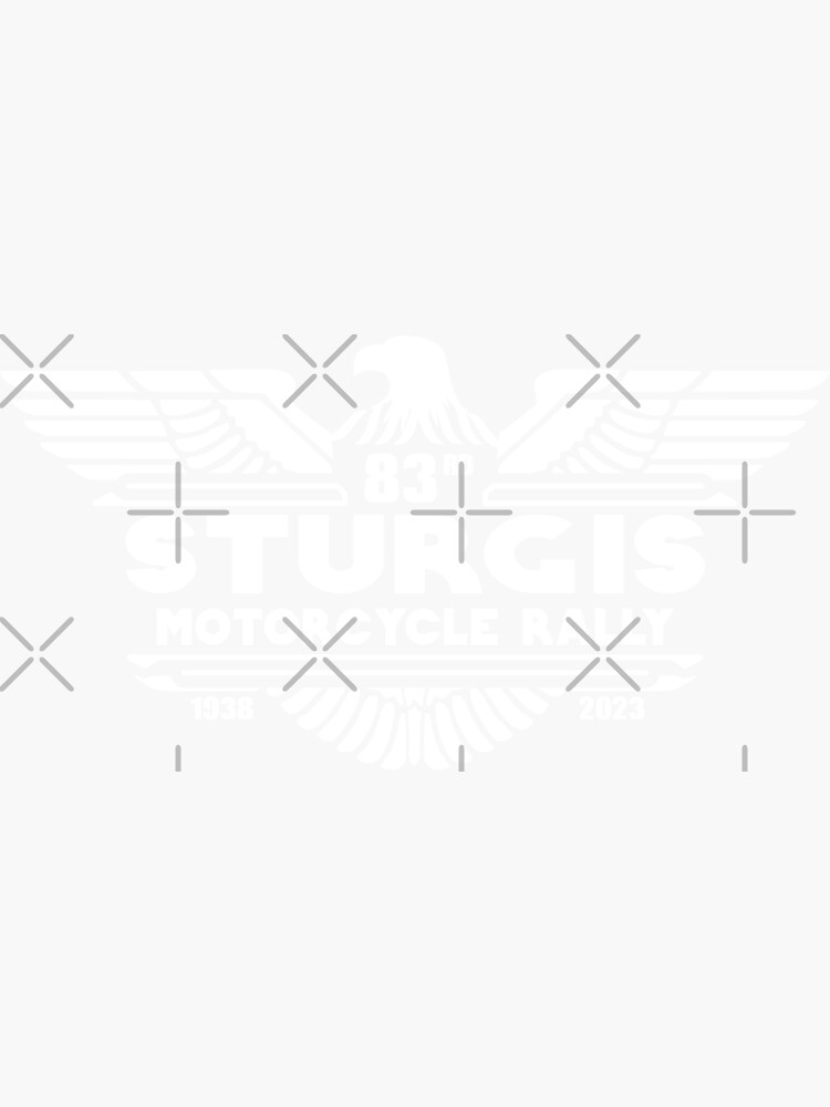 "Sturgis motorcycle rally 2023" Sticker for Sale by DisenyosDeMike ...
