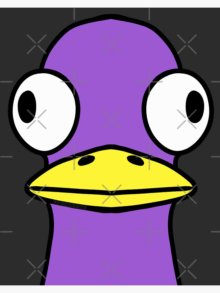 "Subtle nonbinary duck" Sticker for Sale by Memockend | Redbubble