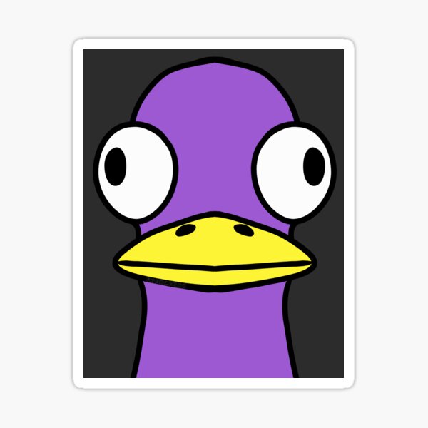 "Subtle nonbinary duck" Sticker for Sale by Memockend | Redbubble
