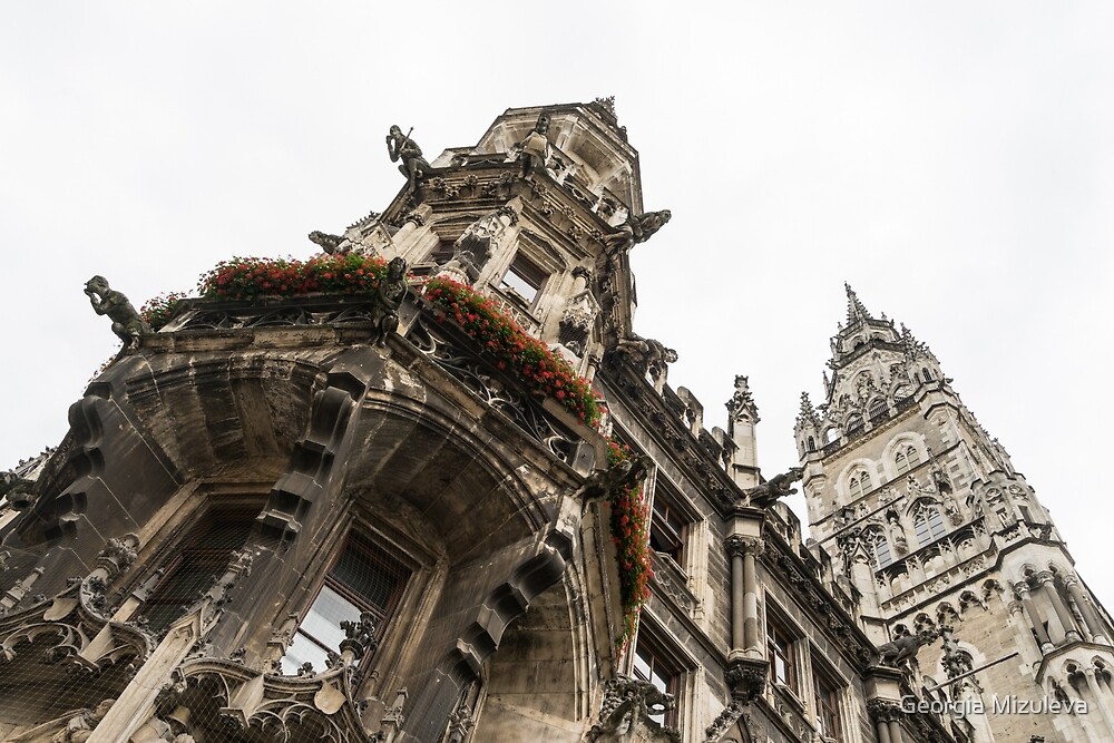"Marvelous Munich - Ornate Neo-Gothic Architecture of Neues Rathaus or ...